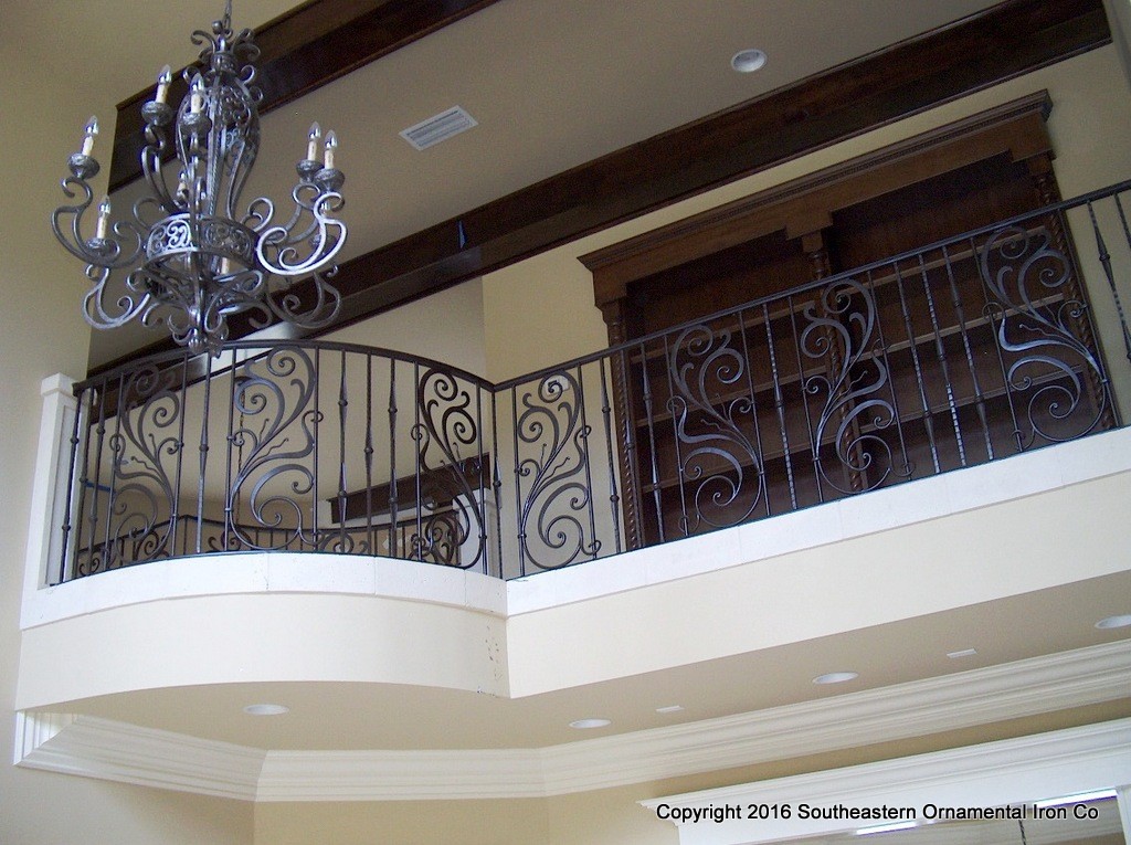 STAIR RAILING – Southeastern Ornamental Iron Works