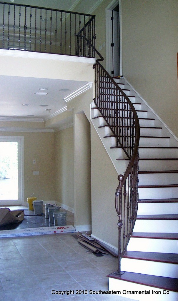 STAIR RAILING – Southeastern Ornamental Iron Works