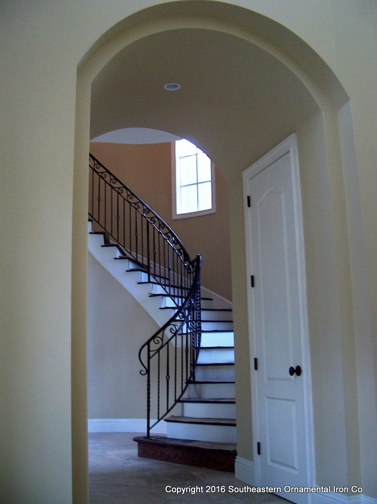 STAIR RAILING – Southeastern Ornamental Iron Works